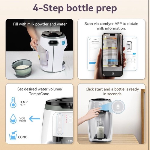 Instant Formula Maker comfyer, Customizable and Automatic Formula ...