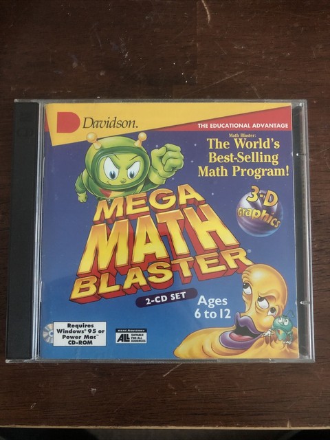 Mega Math Blaster (Windows/Mac, 1996) for sale online | eBay