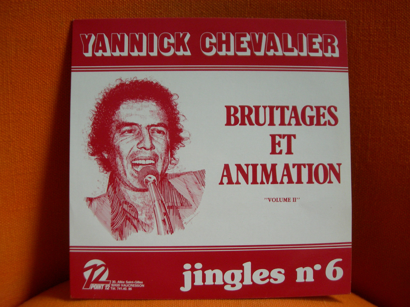 VINYL 33T – YANNICK CHEVALIER : JINGLES N° 6 BRUITAGES & ANIMATION – DJ ...