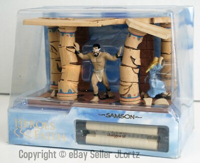 Heroes of Faith Samson - Christian Religious Figure Set NEW | eBay