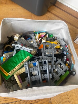 Basket of legos, multiple colors, different sets. Nothing is broken | eBay