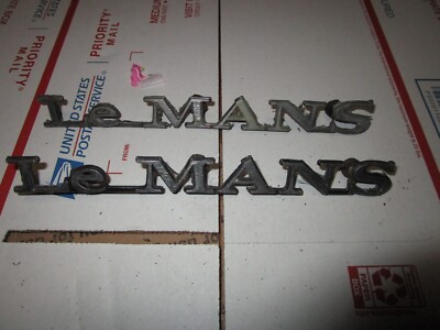 1971 PONTIAC Le MANS REAR QUARTER PANEL EMBLEMS SET | eBay
