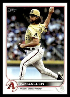 2022 Topps Zac Gallen #562 Arizona Diamondbacks Baseball Card | eBay