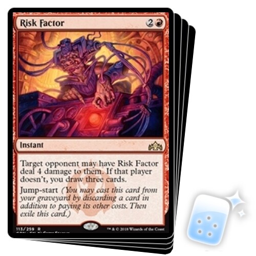 Risk Factor X4 M/NM Magic: The Gathering MTG Guilds Of Ravnica | eBay