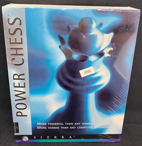 Power Chess Sierra Pal UK 1996 Chess PC New Sealed (1996) Big Box | eBay