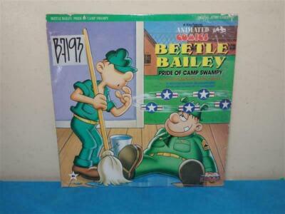 King Features Animated Comics BEETLE BAILEY Laser Disc | eBay