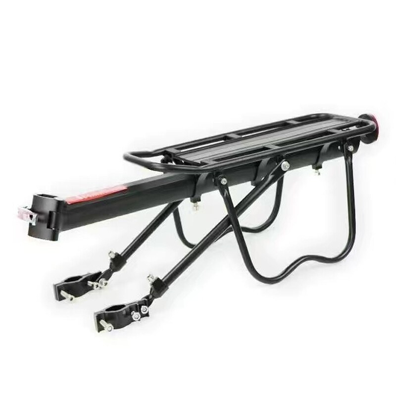Aluminum Bike Rear Rack Seat Luggage Carrier Bicycle Post Mountain ...