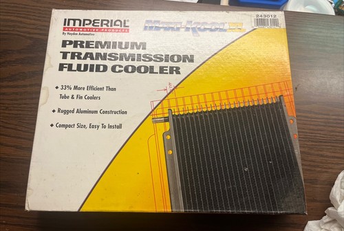 Aluminum Transmission Fluid Cooler Heavy Duty Premium By MAXI-KOOL XL ...