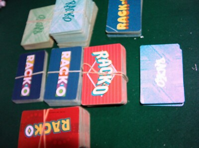 U-PICK Racko Rack-O Card Super Racko Game replacement - CARDS SOLD ...