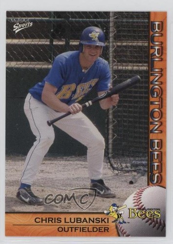 2004 MultiAd Sports Burlington Bees Chris Lubanski #20 0q3 | eBay