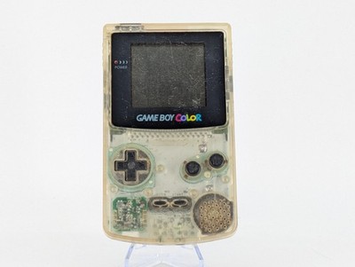 Nintendo Game Boy Color Clear GBP Console CGB-001 Tested Working Japan ...