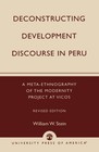 DECONSTRUCTING DEVELOPMENT DISCOURSE IN PERU: A By William W. Stein *BRAND NEW* 9780761826514| eBay