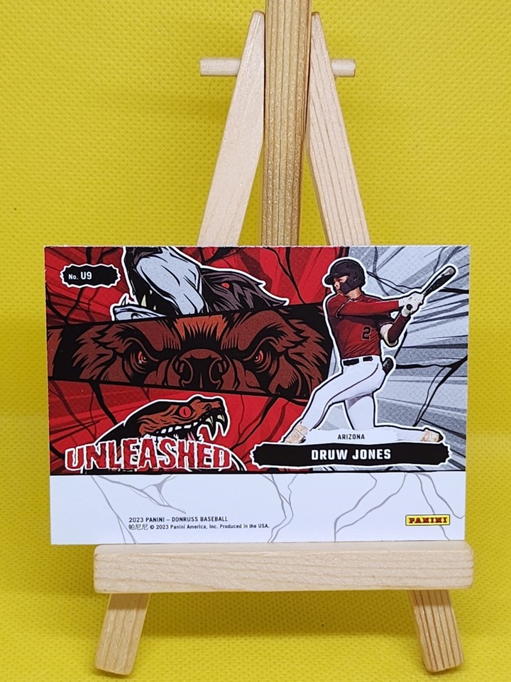 2023 Donruss Drew Jones Unleashed Insert - Arizona Diamondbacks | eBay