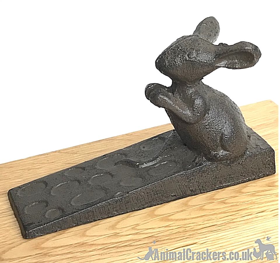 Cast iron 'Talking' mouse on cheese wedge door stop decoration mice ...