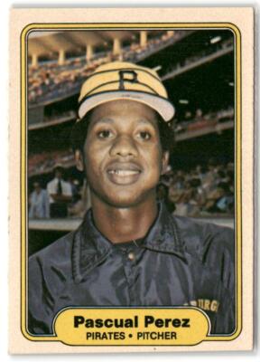 Pascual Perez 1982 Fleer #491 - K5475 | eBay