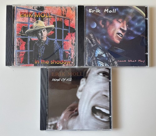 3 Erik Moll CDs: "In the Shadow", "Come What May", & "Most of All" — Pre-owned | eBay