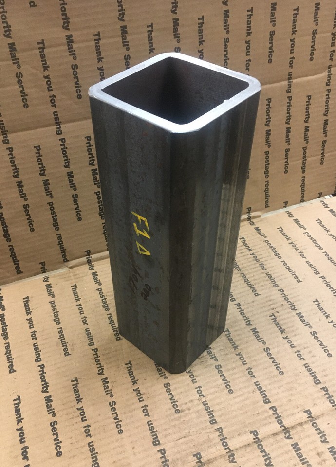 4 X 4 Steel Square Tube 3/8” Thick Tubing 12" L Steel Brace Support ...