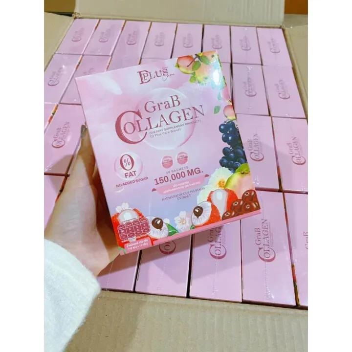 GraB Collagen fruit, easy to eat, delicious, 1 box contains 10 sachets ...