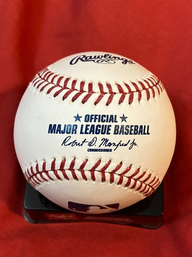 JEFF KENT AUTOGRAPHED SIGNED MAJOR LEAGUE BASEBALL OML "NL MVP 2000 ...
