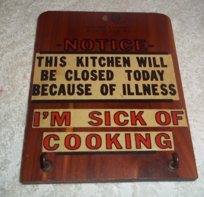 Kitchen Notice Message Board 4 1/2 " X 6" | eBay