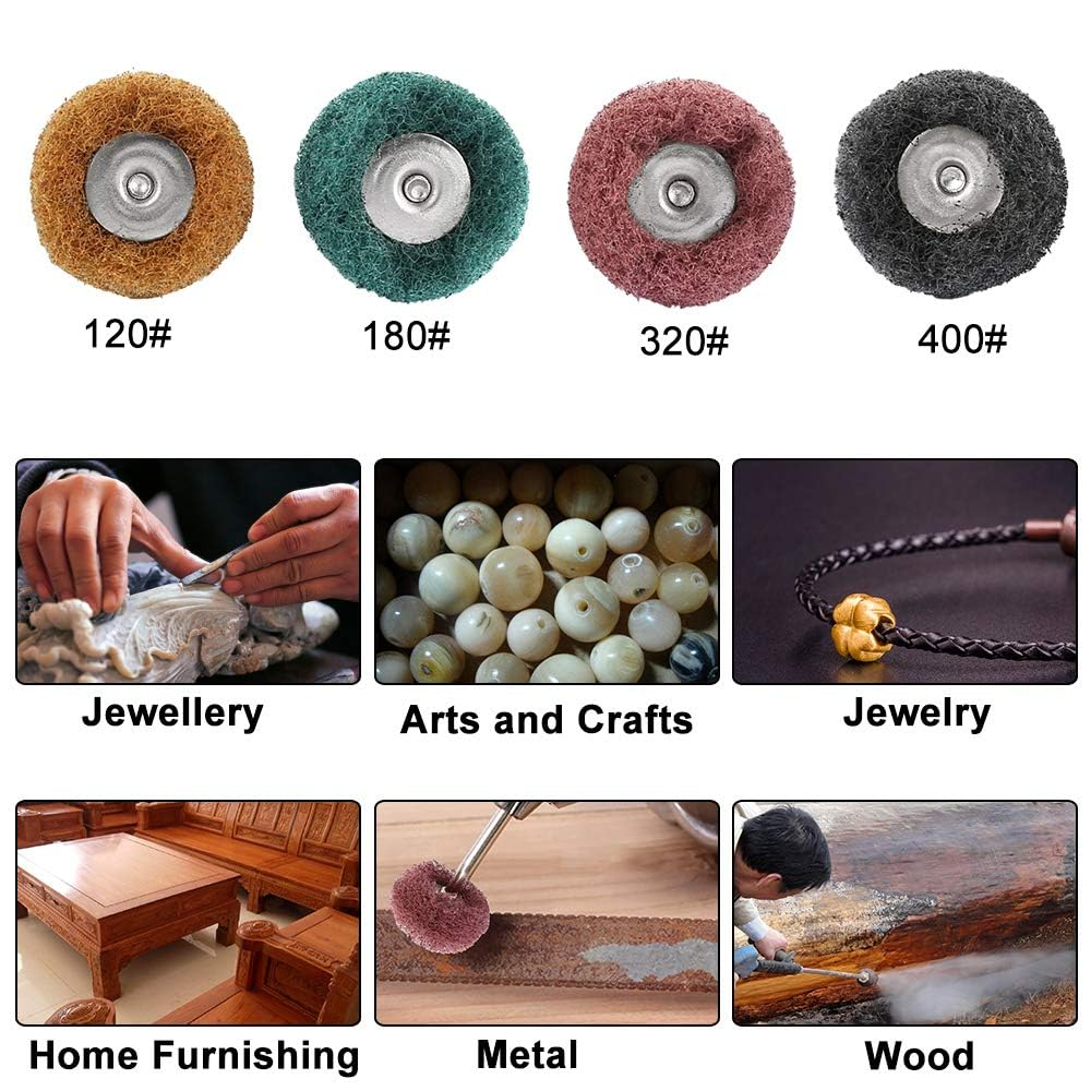 Meguiars Diamond 12Pcs Four Colors Abrasive Wheel Buffing Polishing ...