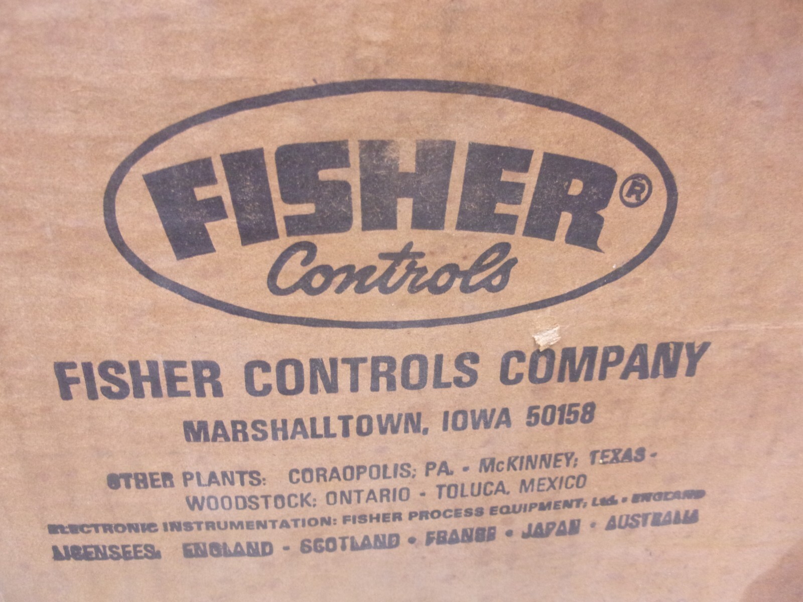 Fisher Controls FS3582-1 Valve Positioner | eBay