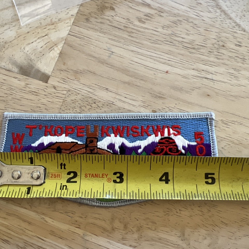 BSA Order of the Arrow OA Flap Lodge 502 T Kope Kwiskwis Patch | eBay