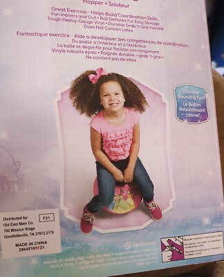 Disney Princess Hopper bouncing ball 15in 38cm 4+ New In Box | eBay