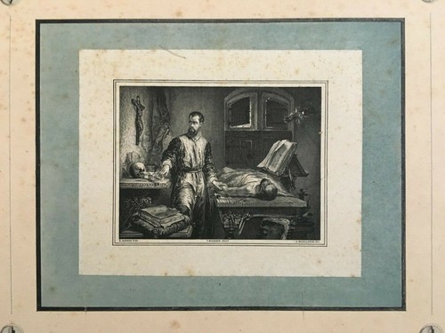 Adolphe MOUILLERON D'ap HAMMAN: Doctor Surgery Memento Mori Medicine | eBay