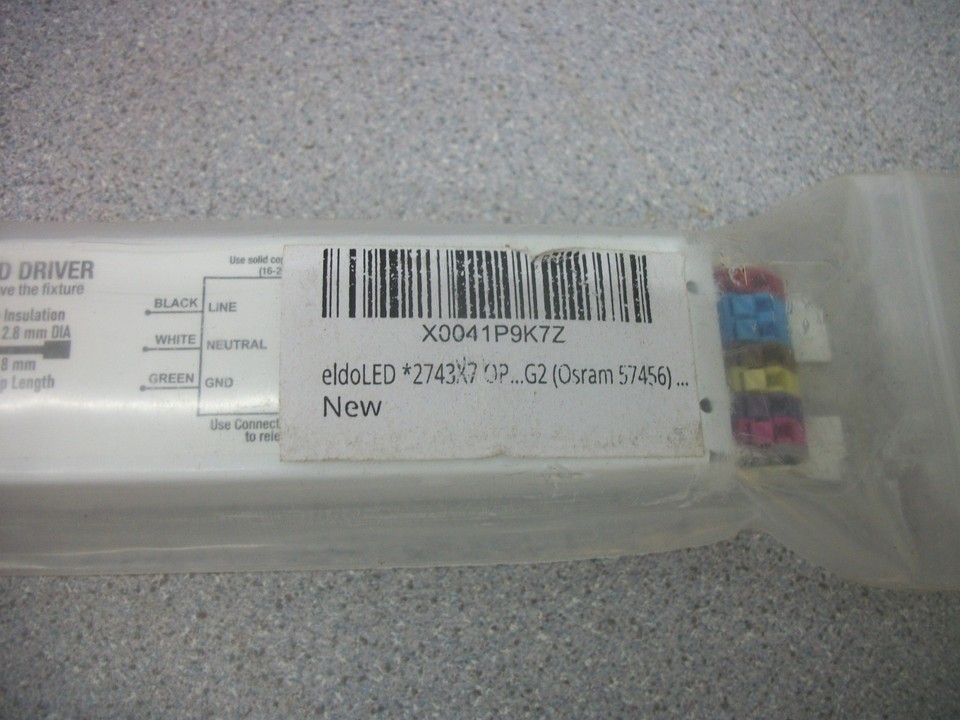 ELDOLED OPTOTRONIC 50W PROGRAMMABLE LED DRIVER OTI50/120-277/1A4 DIM ...