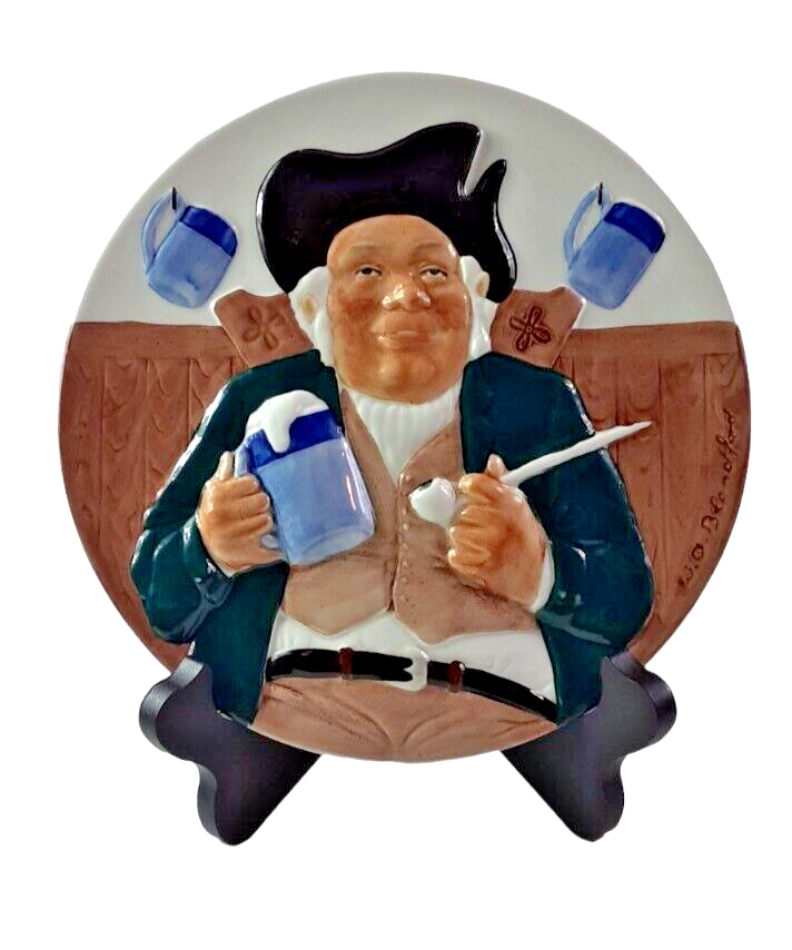 Davenport Pottery Gladstone Original Toby Fillpot Plate #277 Wilford ...