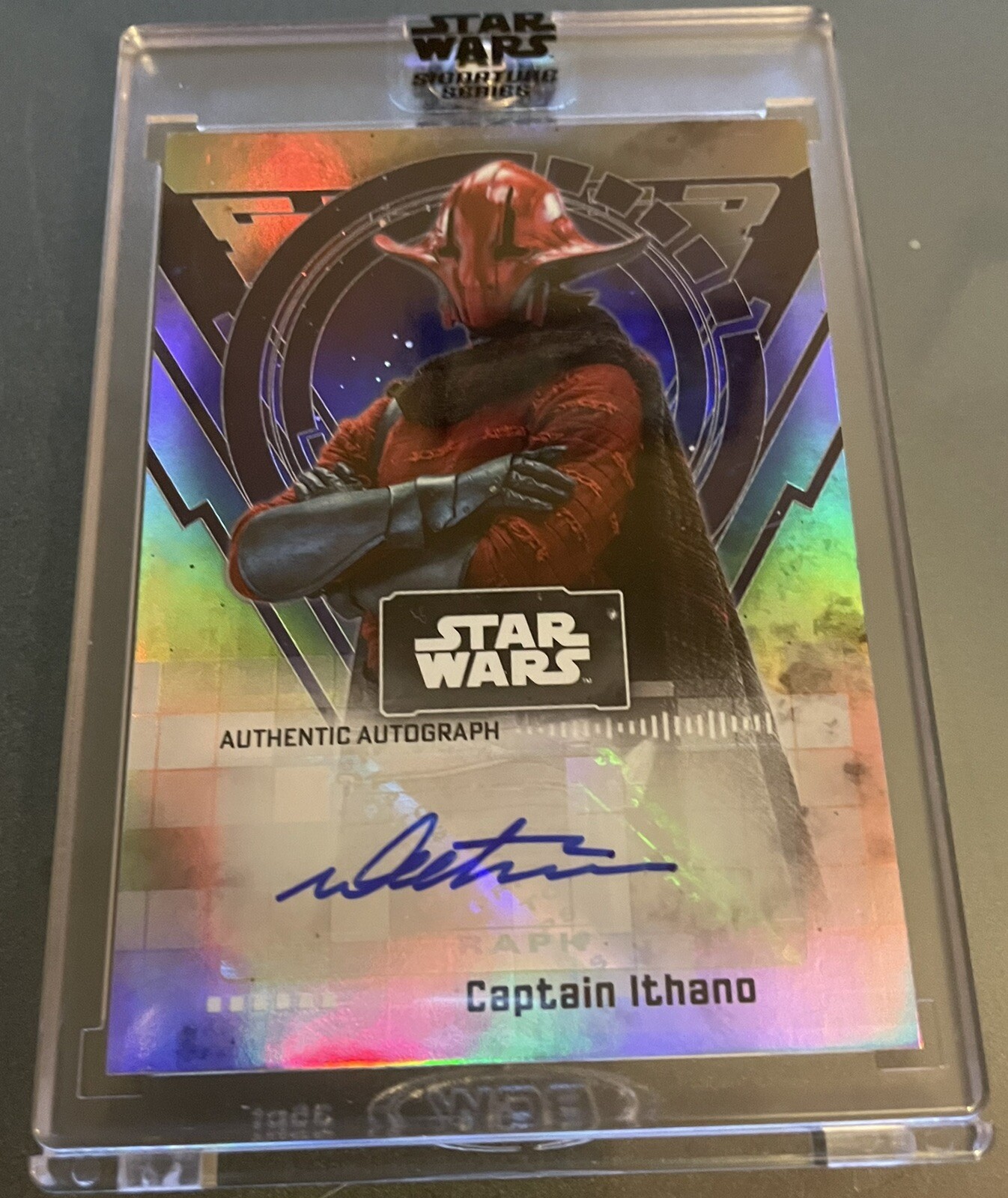 2022 STAR WARS SIGNATURE SERIES DEE TAILS AUTOGRAPH CAPTAIN ITHANO | eBay