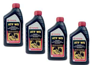 Toyota 00289-ATFWS Lexus & Automatic Transmission Fluid WS ATF Pack of ...