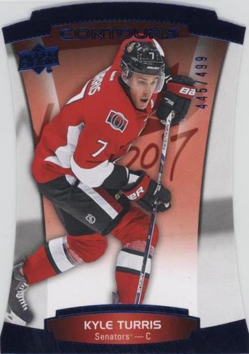 2015-16 Upper Deck Contours - Kyle Turris #19 Blue /499 for sale online ...