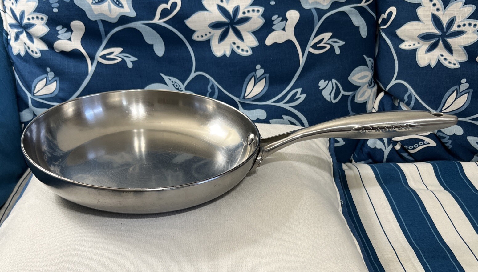 Scanpan H-02 Skillet 10” Stainless Clad Frying Pan Skillet - Made In ...