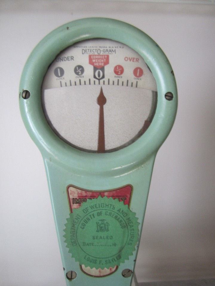 Antique balance scale - "Detecto-Gram" | eBay