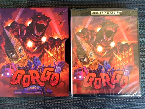 GORGO 1961-4K Ultra-Blu-Ray -In OOP Slipcase Box W/ Slipcover & Features. NEW | eBay