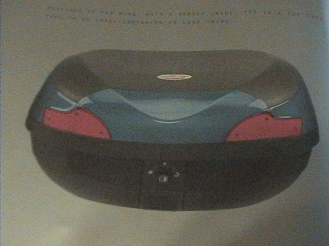 NONFANGO TUTTO TURISMO TTT TOP CASE RED CENTRE PANEL TRIM NEW | eBay