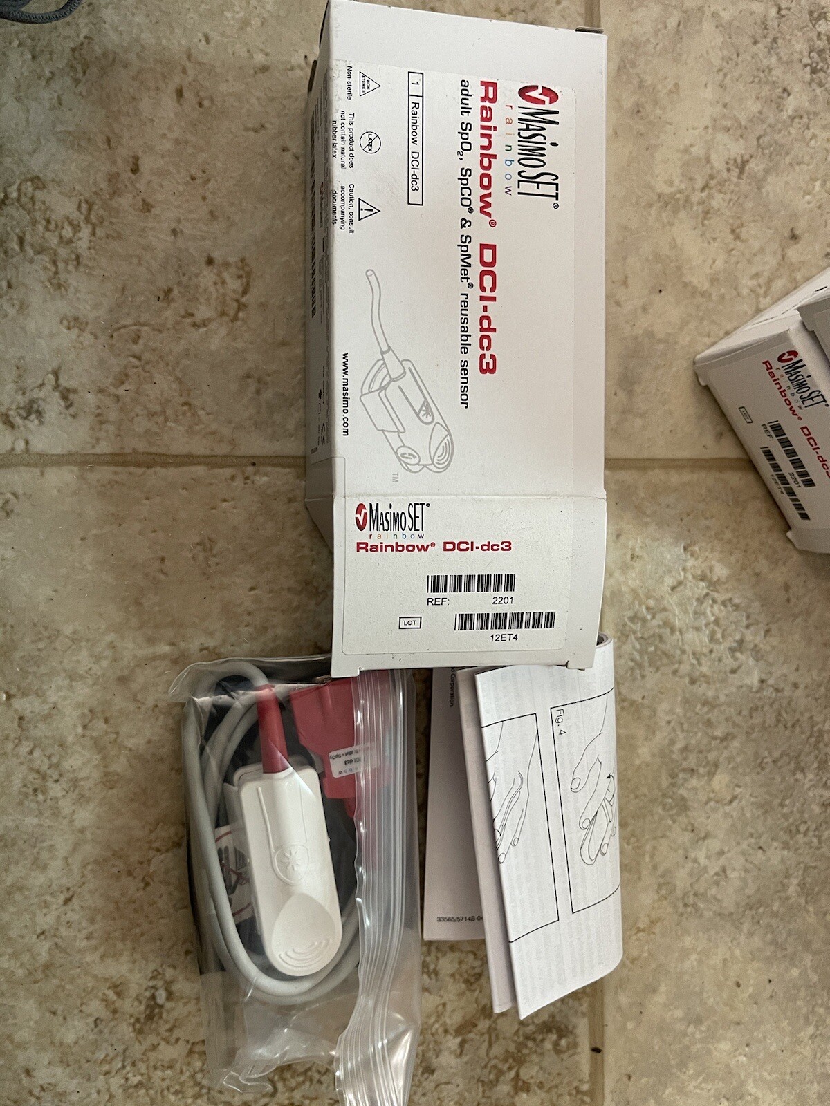 Masimo dci-dc3 Rainbow Sensors CO New | eBay