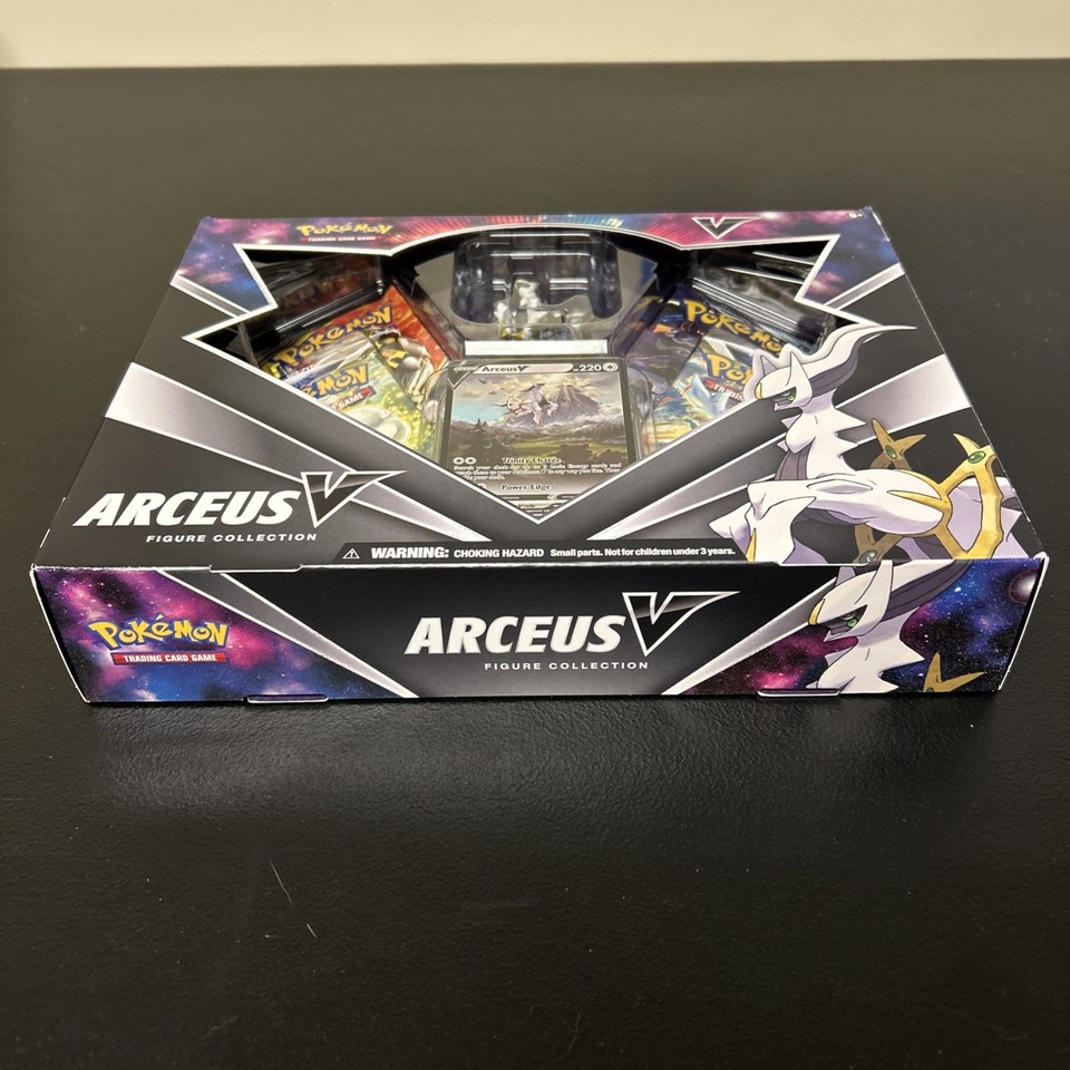 Pokémon TCG: Arceus V Figure Box Including Cosmic Eclipse NFS ...