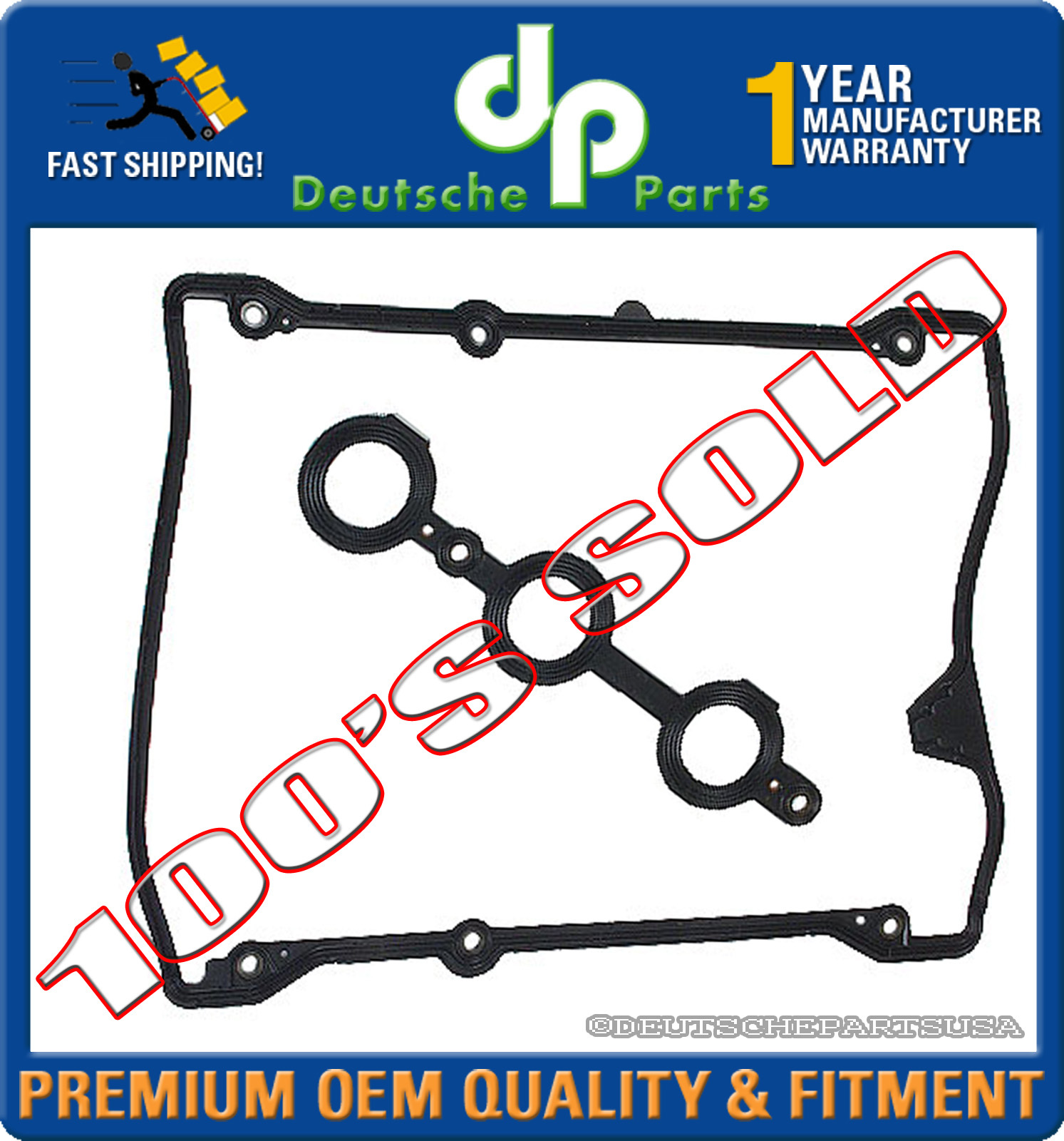 AUDI A4 A6 ALLROAD QUATTRO S4 PASSAT VALVE COVER GASKET 078198025 078 ...