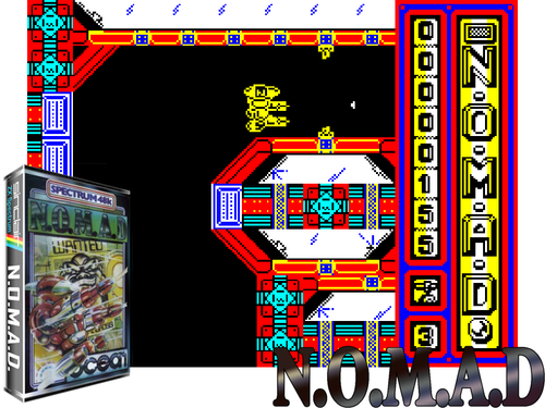 Sinclair ZX Spectrum 48K Gioco - N.O.M.A.D. - Ocean - Testato E ...