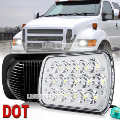 For Ford Super Duty Truck F550 F600 F650 F700 F750 7X6 5x7" LED ...