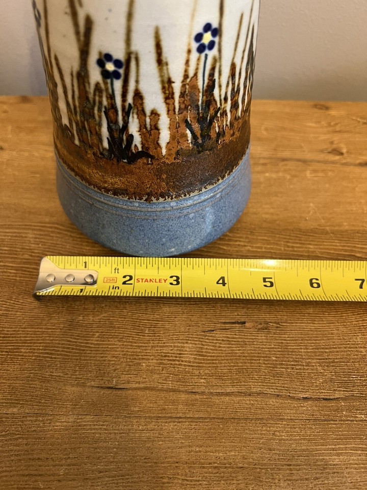 Art Pottery Frank Massarella Wine Decanter Set With 6 Cups California ...