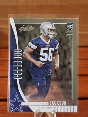 2019 Panini Absolute Football Joe Jackson - Rookie Card - Dallas ...