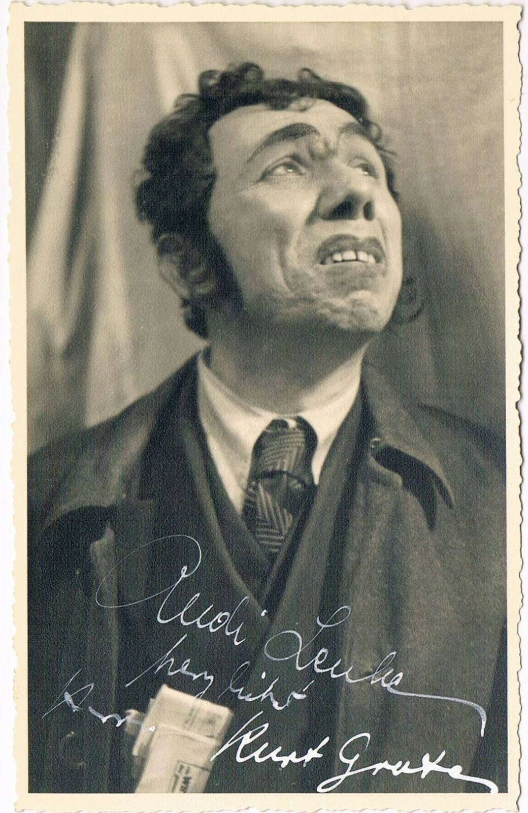 Rudi Lenke autograph signed postcard photo 3.5"x5.5" German actor | eBay