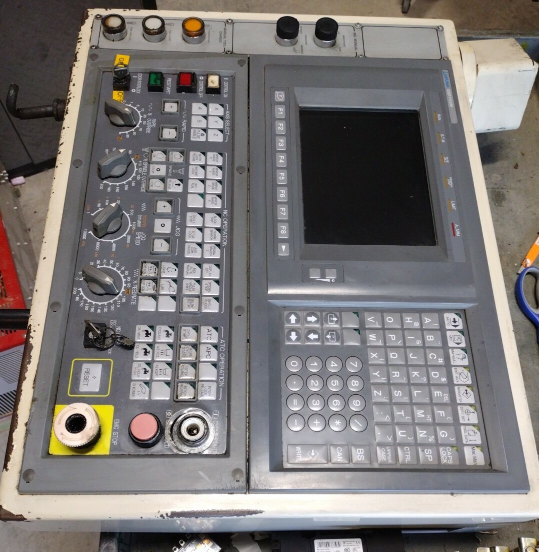 OKUMA OSP700M E0105-566-0 56-5 OSP MACHIN PANEL -(LocEF)- Used, 30 Day ...
