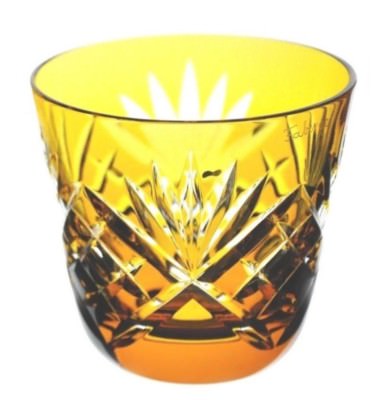 1 Faberge Odessa Yellow Gold Cut to Clear Cased Crystal DOF Whisky ...