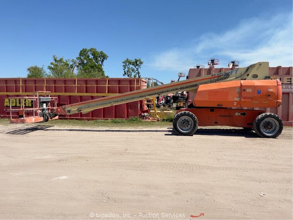 2015 JLG 800S 80' 4WD Diesel Telescopic Boom Lift Man Aerial SkyPower ...