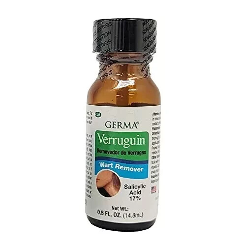 Verruguin Liquid Wart Remover Salicylic Acid 17% Removedor De Verrugas ...